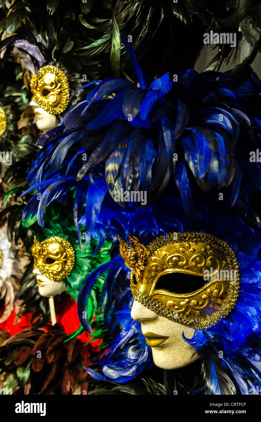 Carnival masks for sale Venice (Venezia) Veneto Italy Europe Stock ...