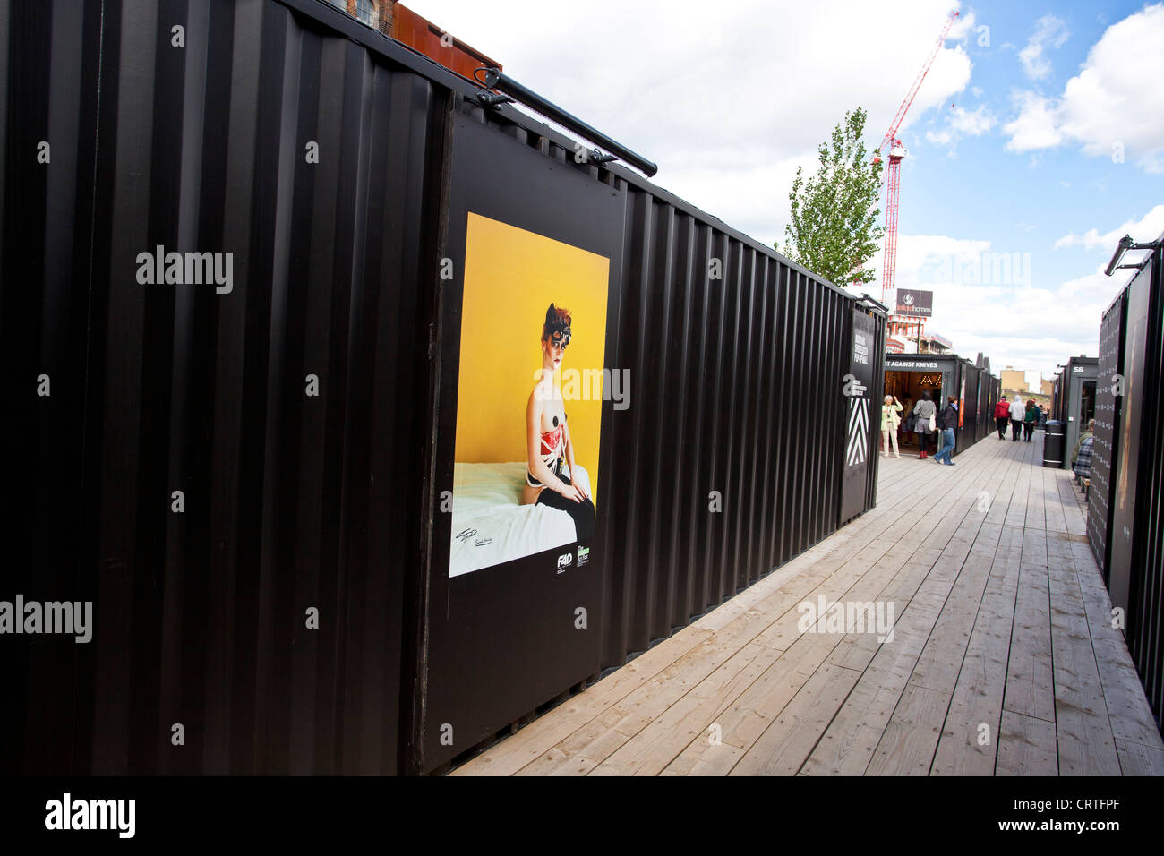Boxpark shoreditch hi-res stock photography and images - Alamy