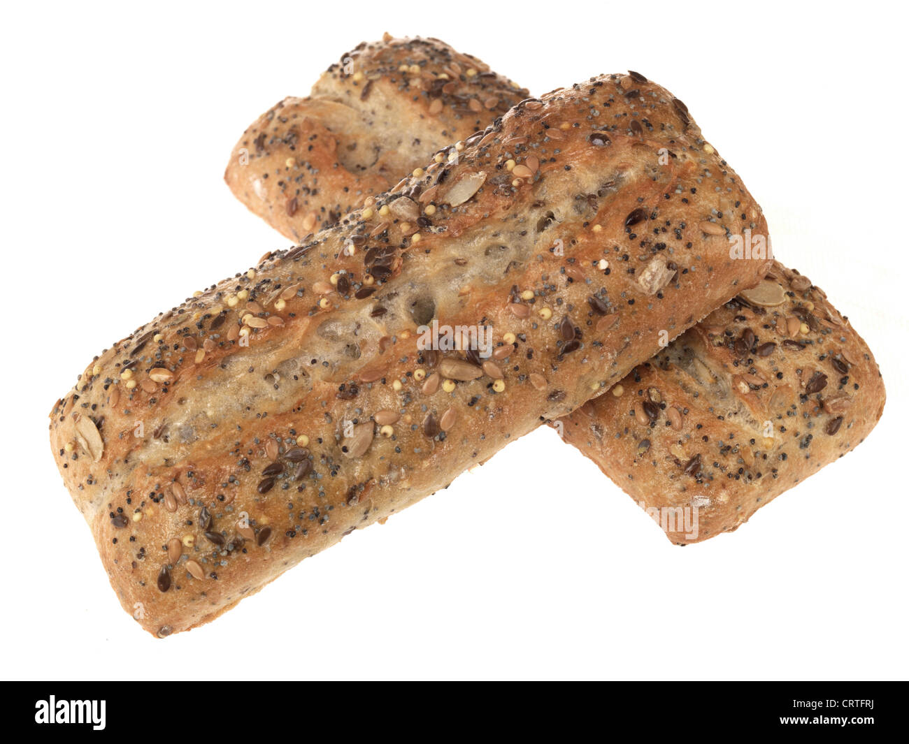 Brown Rustic Bread Rolls Stock Photo - Alamy