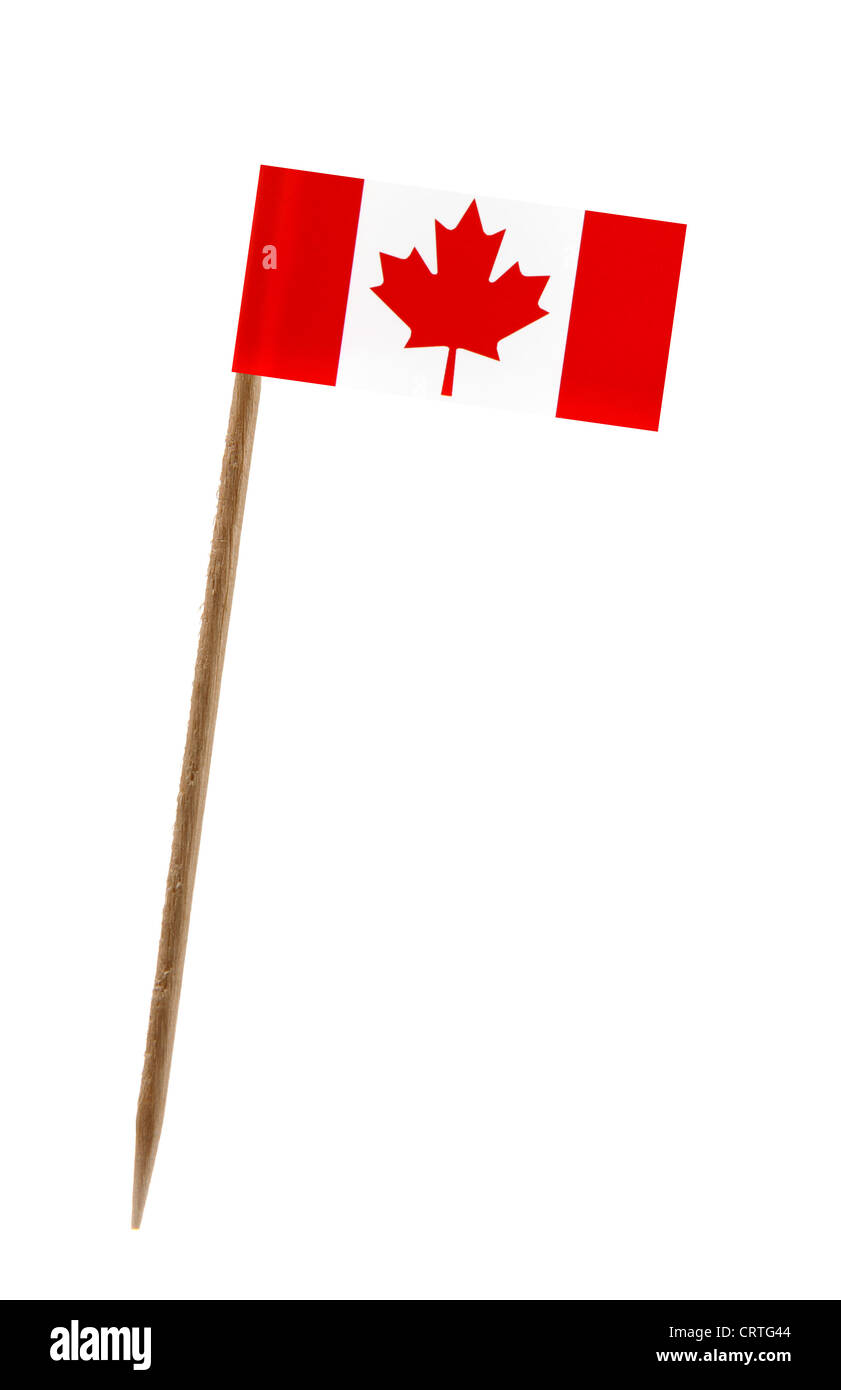 Canada toothpick flag hi-res stock photography and images - Alamy
