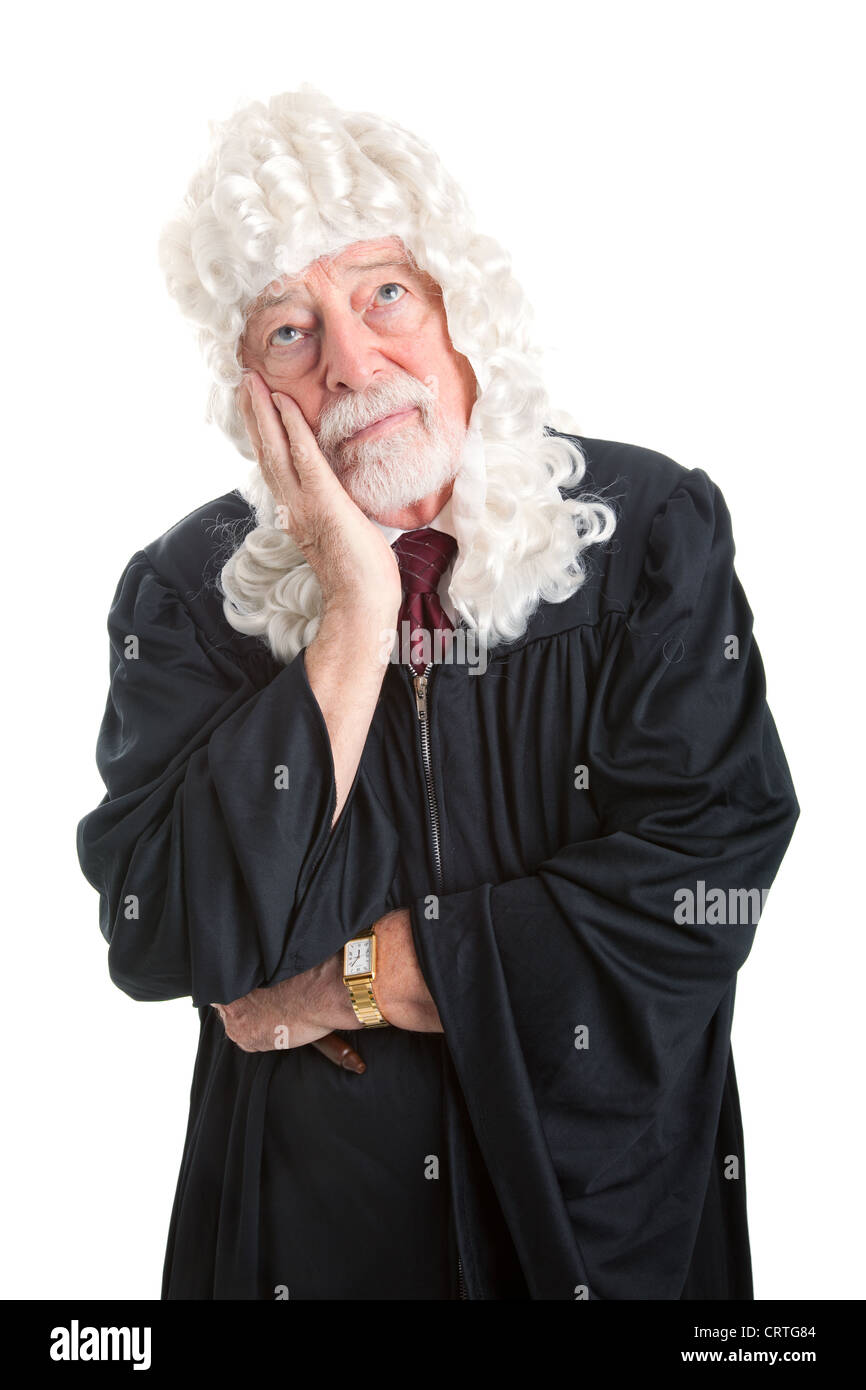 British Judge Wearing Wig Court High Resolution Stock Photography and ...