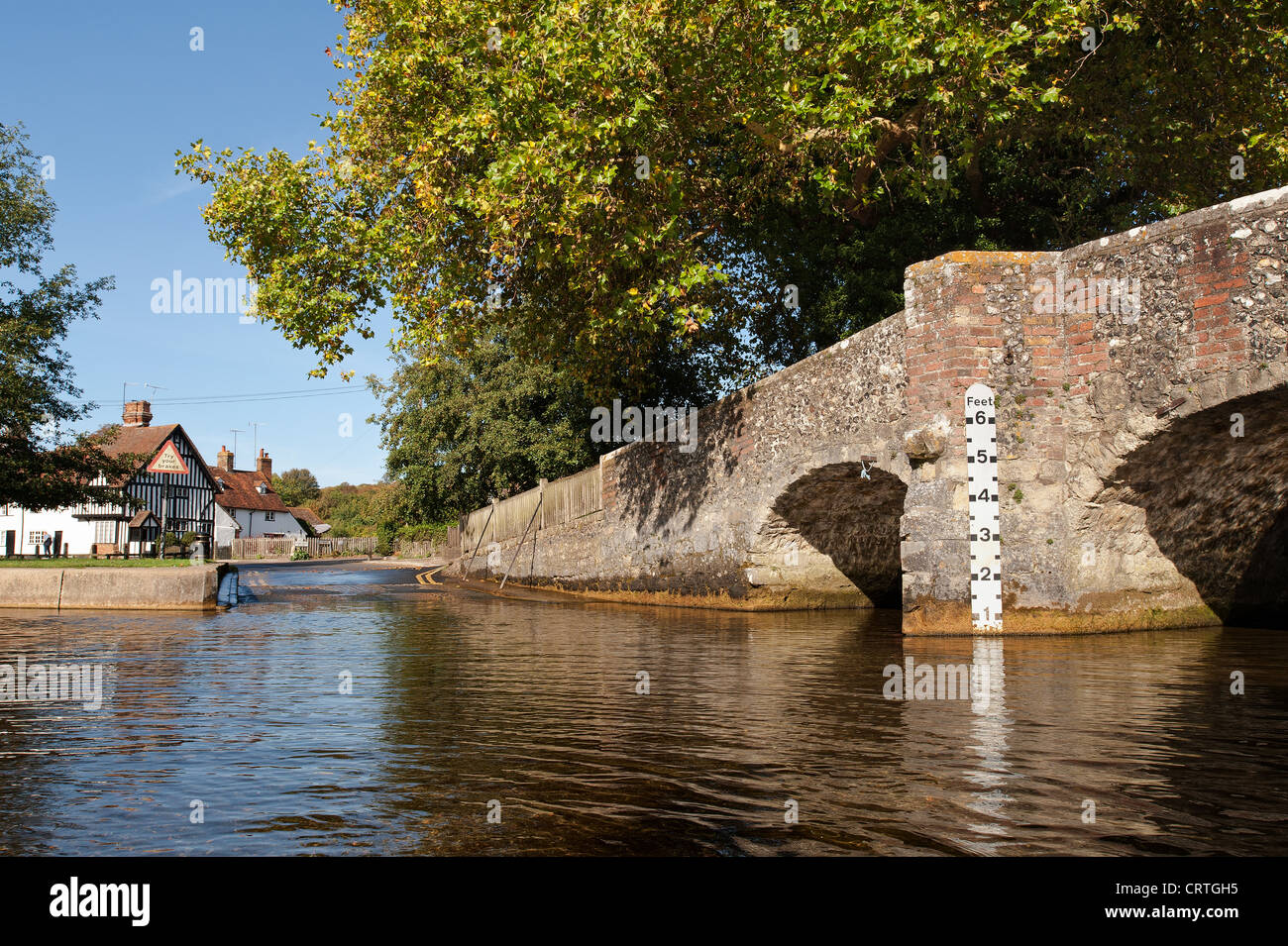 Ford river crossing over road hi-res stock photography and images - Alamy