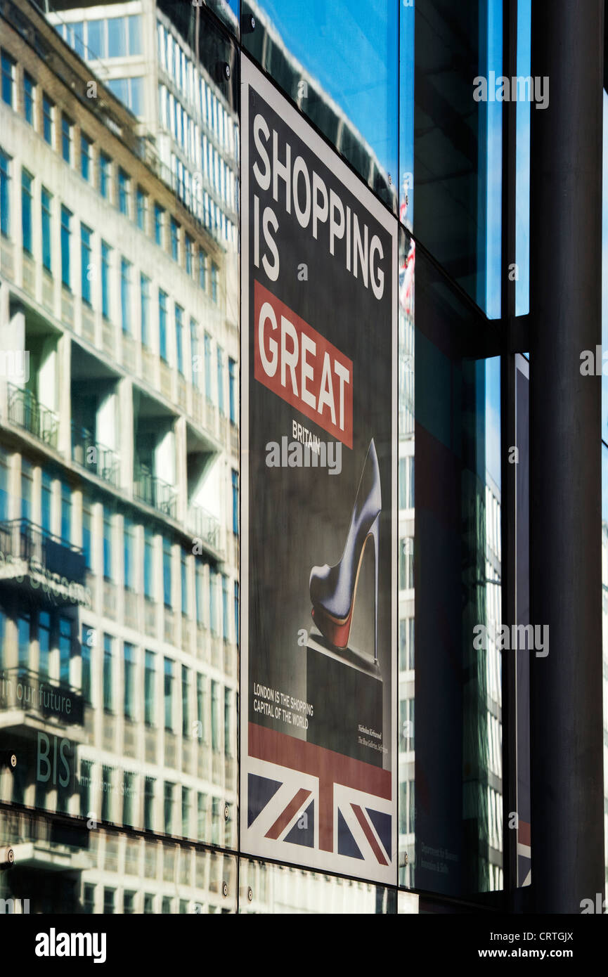 Great Britain poster campaign. Victoria street, London, England Stock ...