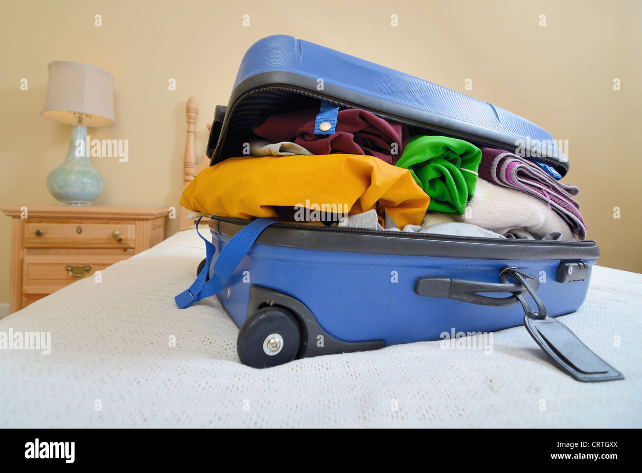 Carry on suitcase packing hi-res stock photography and images - Alamy