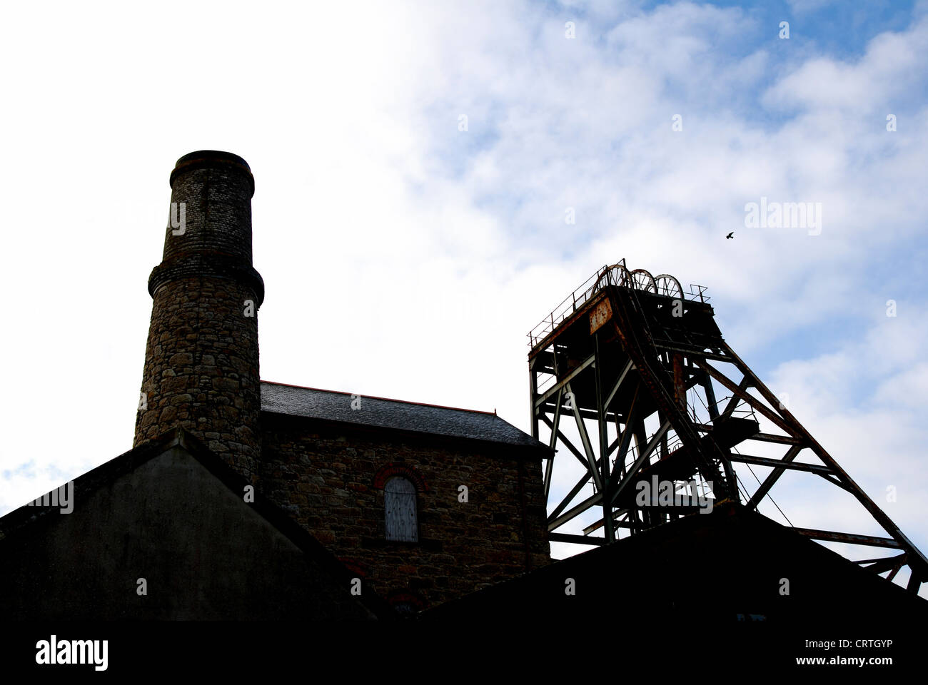 Mining silhouette hi-res stock photography and images - Alamy
