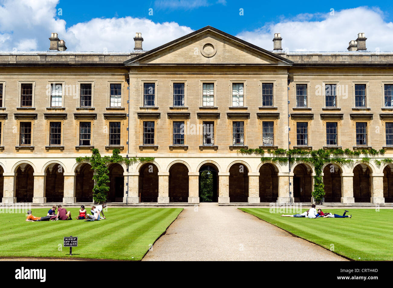 Magdalen college, Oxford university, England Stock Photo - Alamy