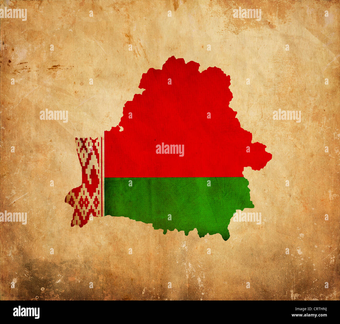Old belarus map hi-res stock photography and images - Alamy
