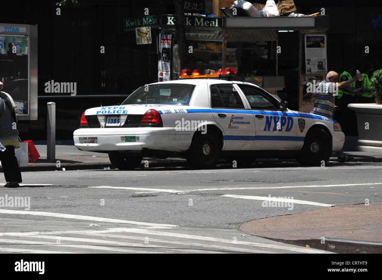 New York police car Stock Photo - Alamy