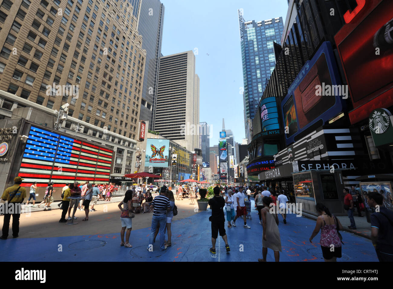 New York Times Square Stock Photo - Alamy