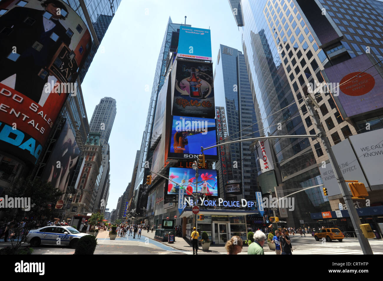New York Times Square Stock Photo - Alamy