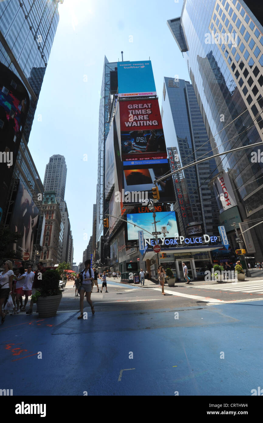 New York Times Square Stock Photo - Alamy