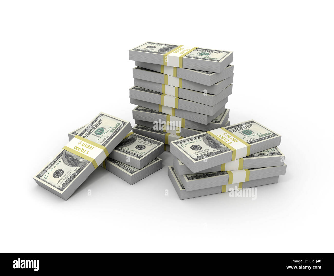 Money - Large pile of us currency Stock Photo - Alamy