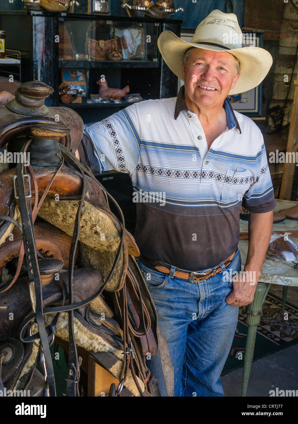 Saddle maker hi-res stock photography and images - Alamy