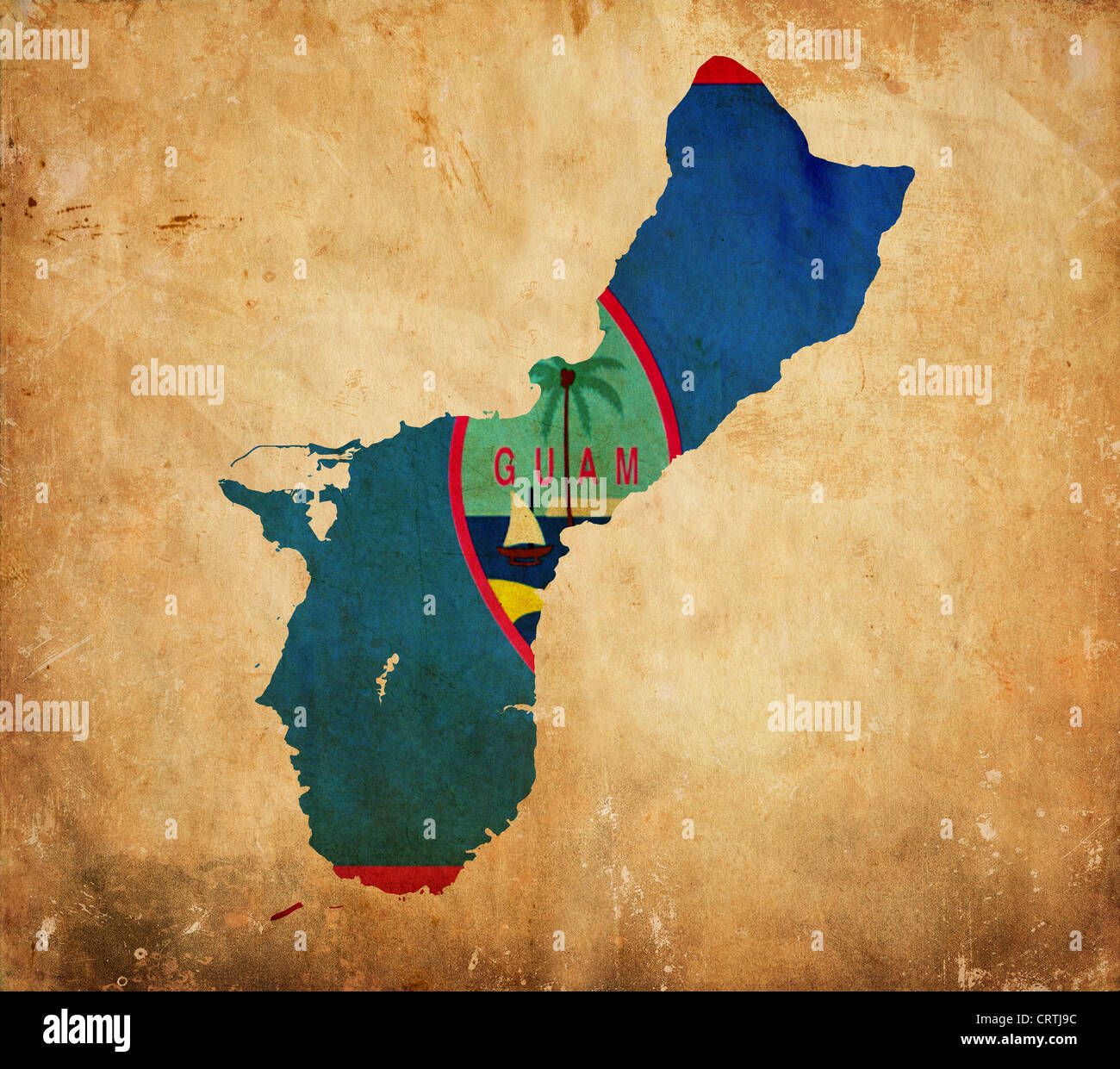 Map of guam hi-res stock photography and images - Alamy