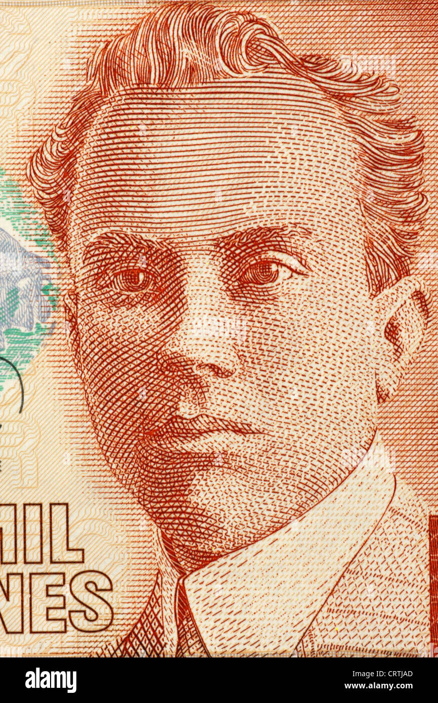 Clodomiro Picado Twight (1887-1944) on 2000 Colones 2005 Banknote from ...