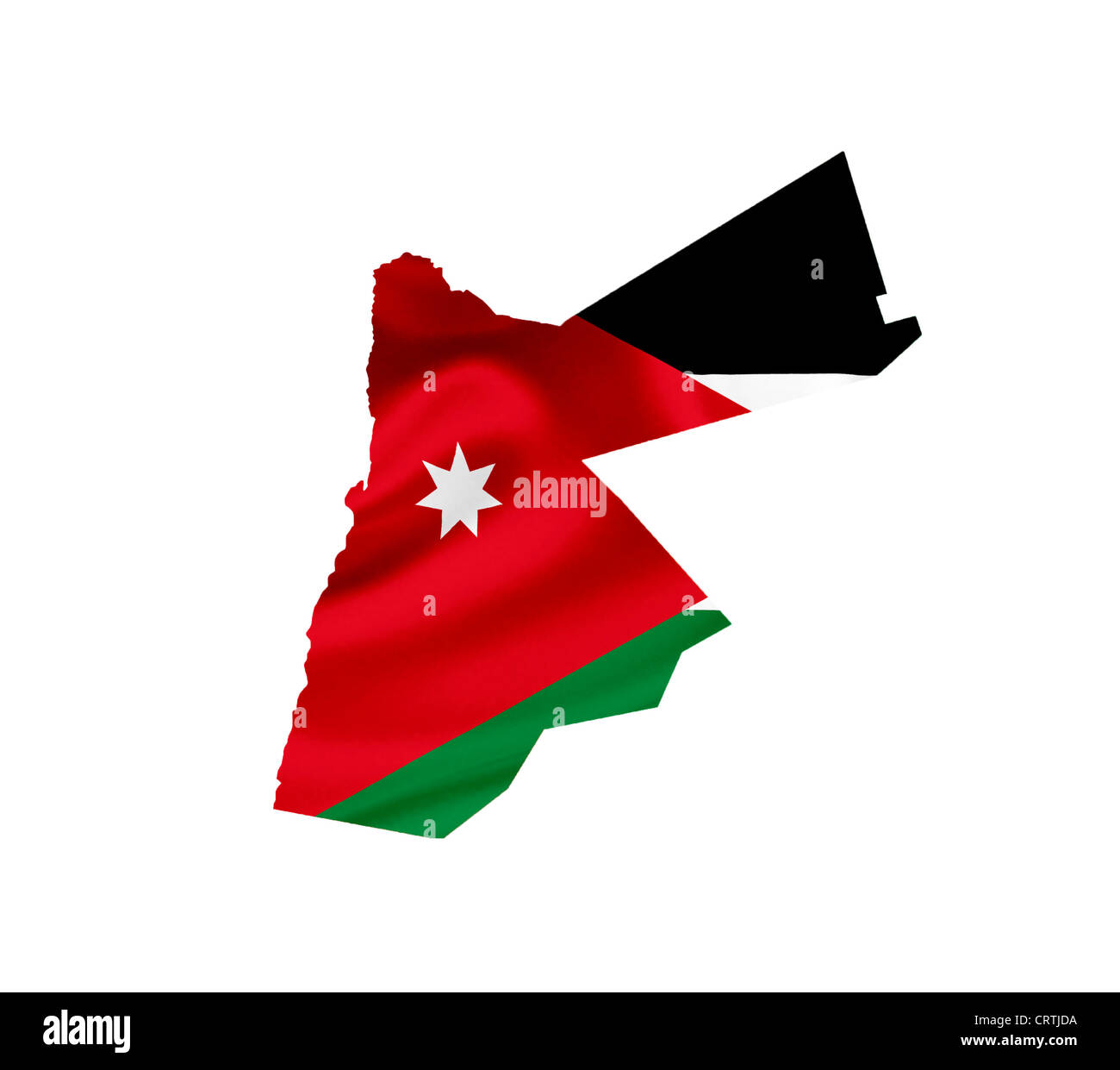 Map jordan flag vector illustration hi-res stock photography and images ...
