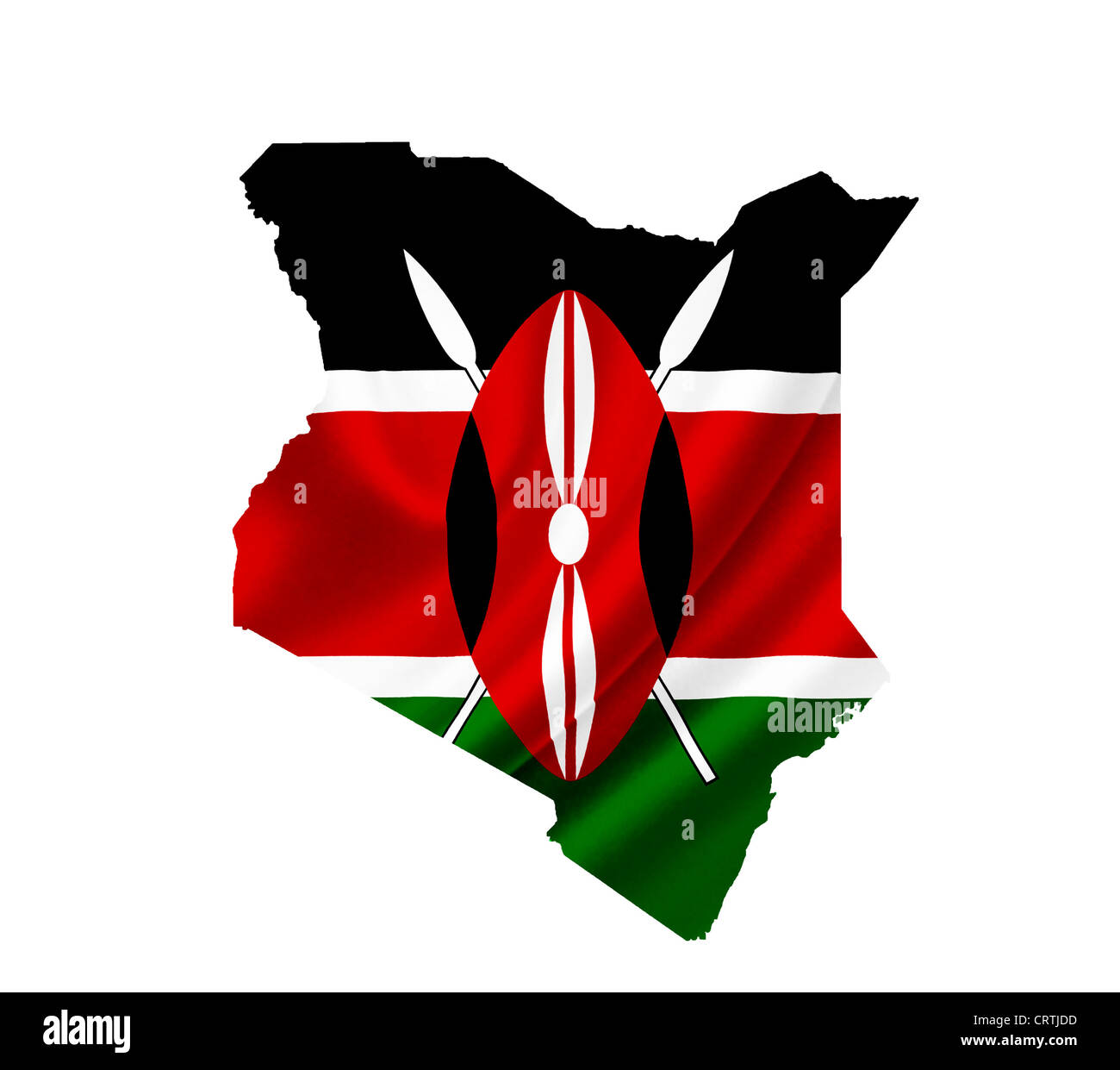 Kenya tourism map hi-res stock photography and images - Alamy