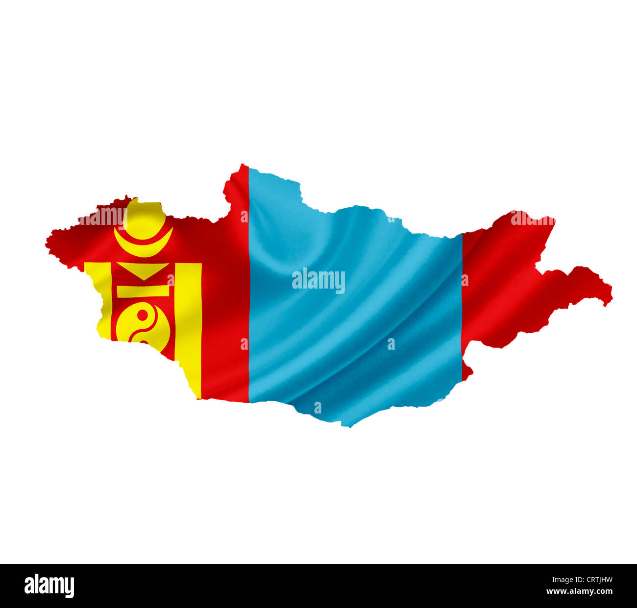 Ulaanbaatar outline map hi-res stock photography and images - Alamy