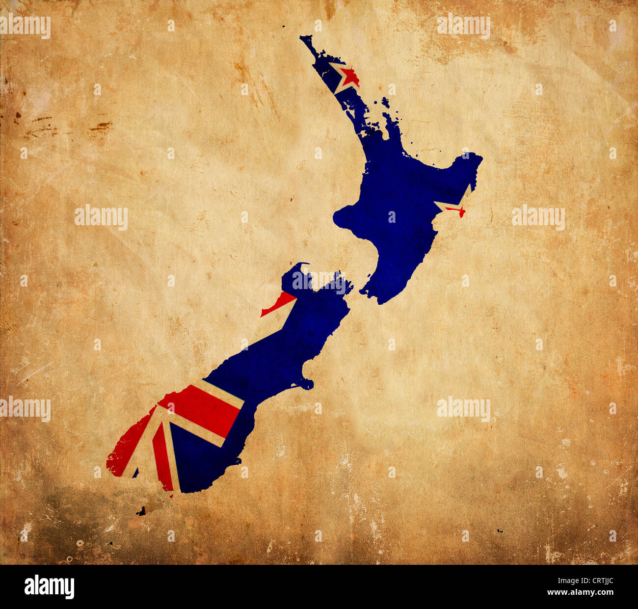 New zealand digital map hi-res stock photography and images - Alamy