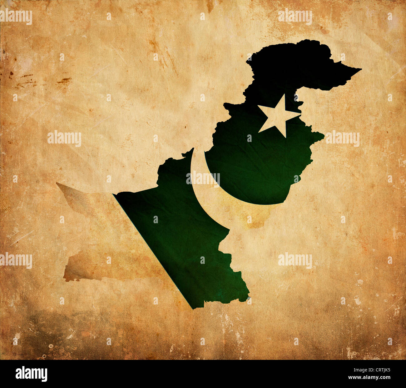 Old pakistan map hi-res stock photography and images - Alamy