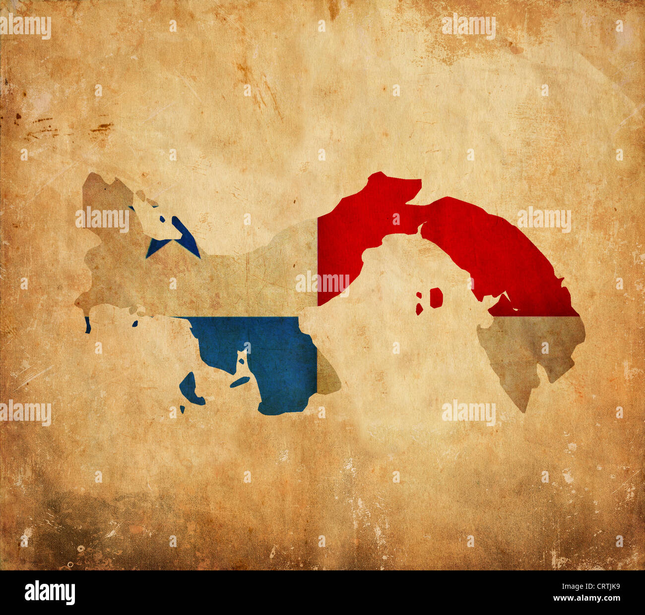 Panama digital map hi-res stock photography and images - Alamy