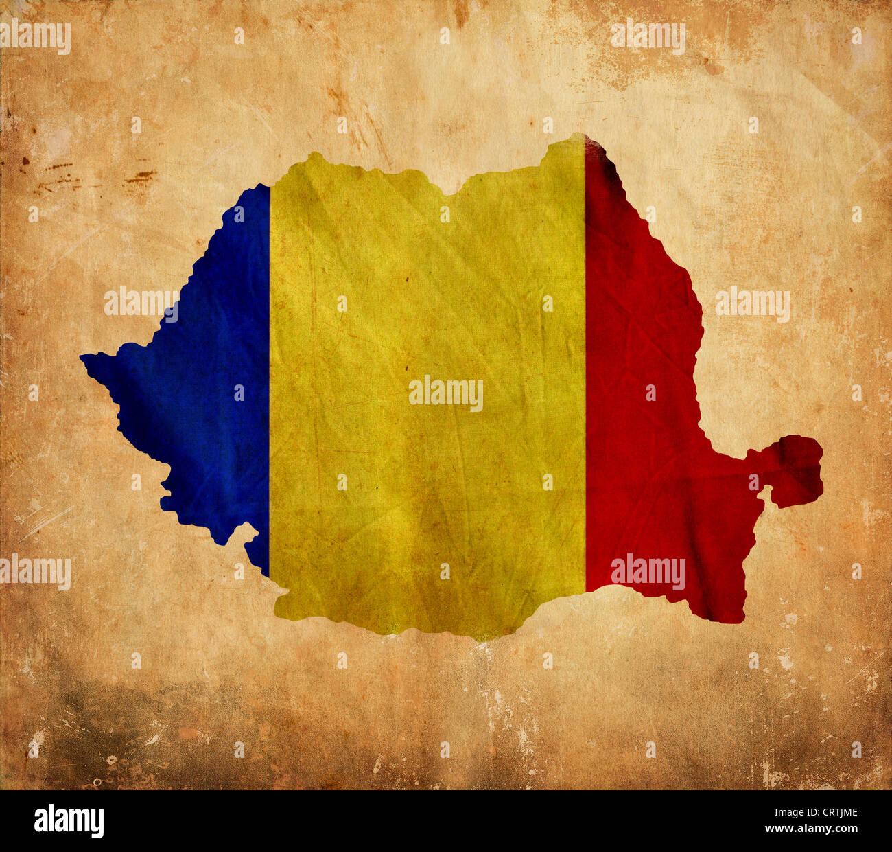 Old romania map hi-res stock photography and images - Alamy