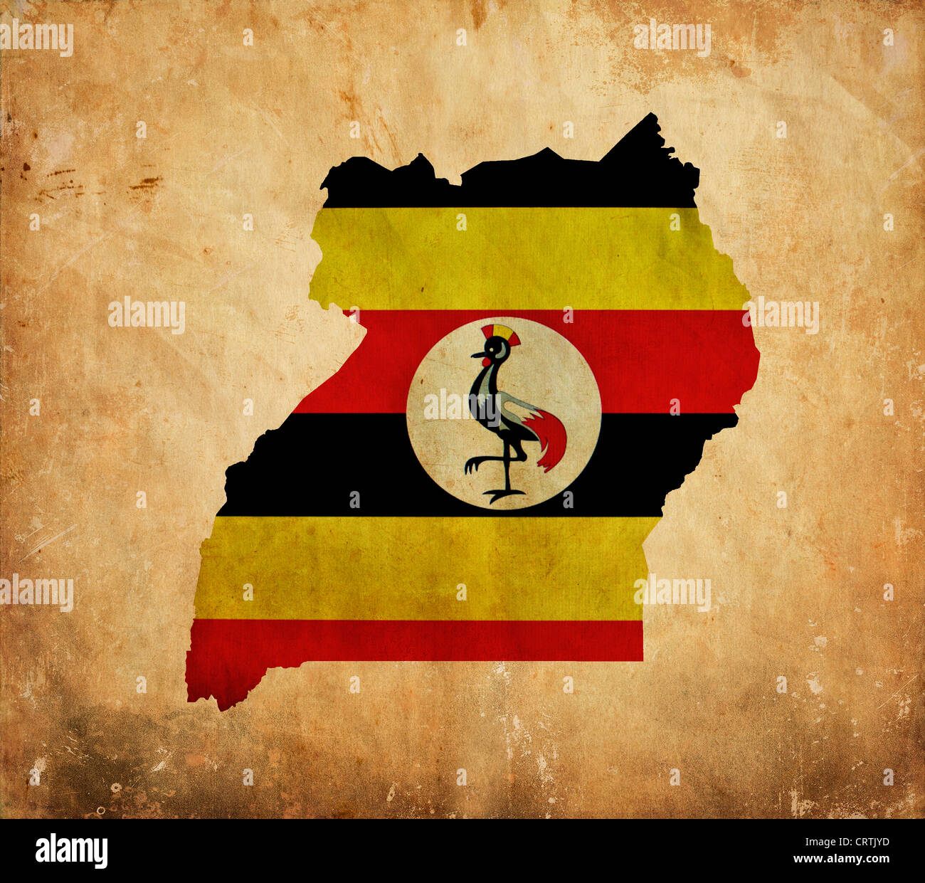 Old map uganda hi-res stock photography and images - Alamy