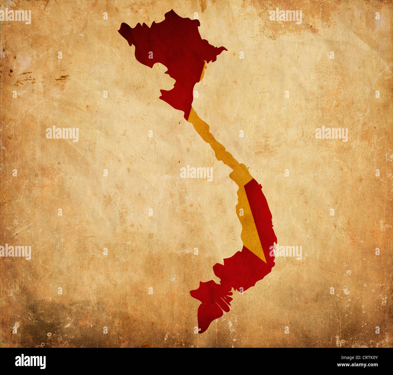 Vietnam map isolated on hi-res stock photography and images - Alamy