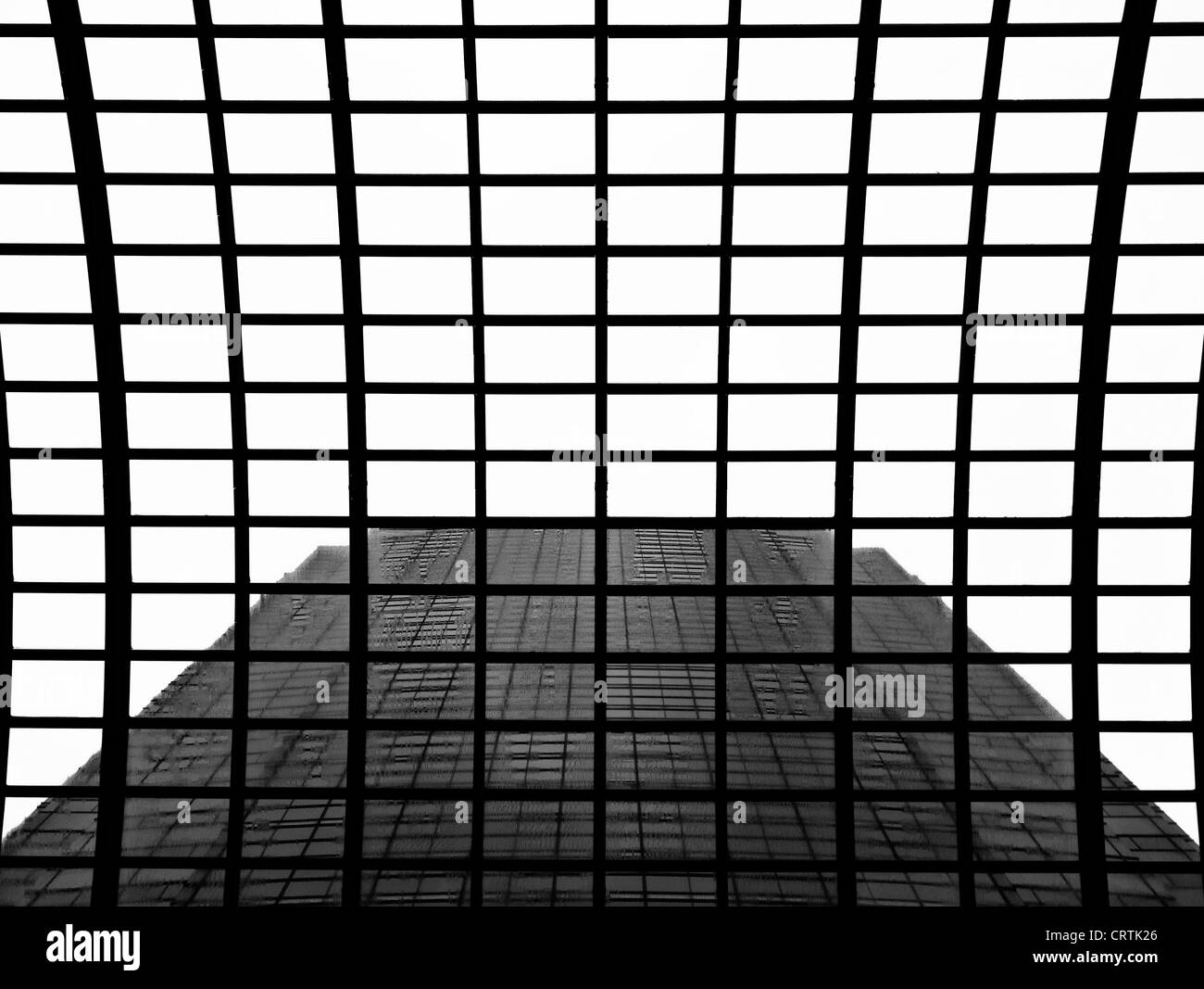 Architecture Abstract of Skyscraper Stock Photo - Alamy