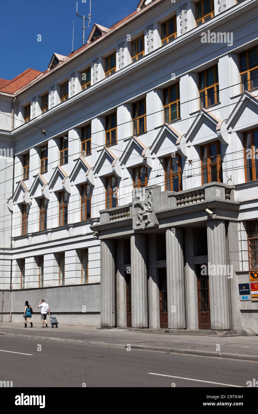 Former Post Office, Brno, Czech Republic Stock Photo - Alamy