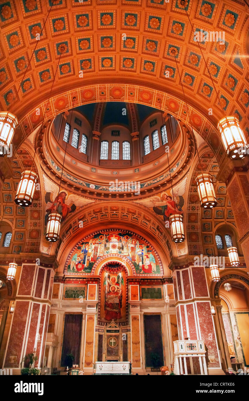 Saint Matthew Cathedral Washington DC Basilica Stock Photo - Alamy