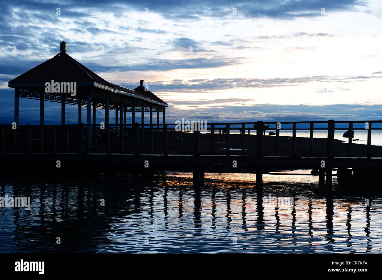 silhouette nature sky lakeside lake landscape park sunset water sunrise ...