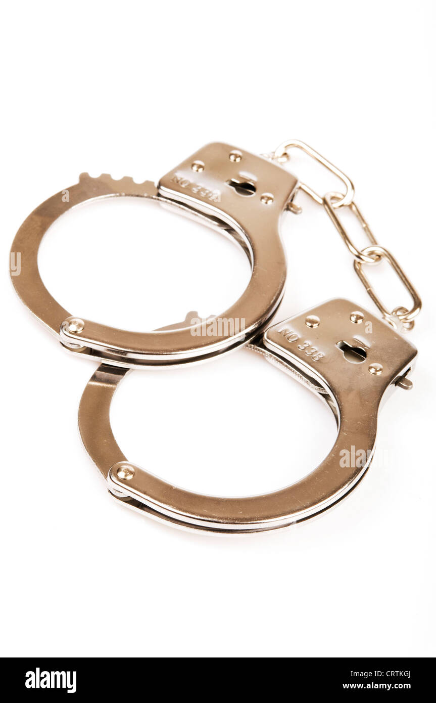 Handcuffs cutout hi-res stock photography and images - Alamy
