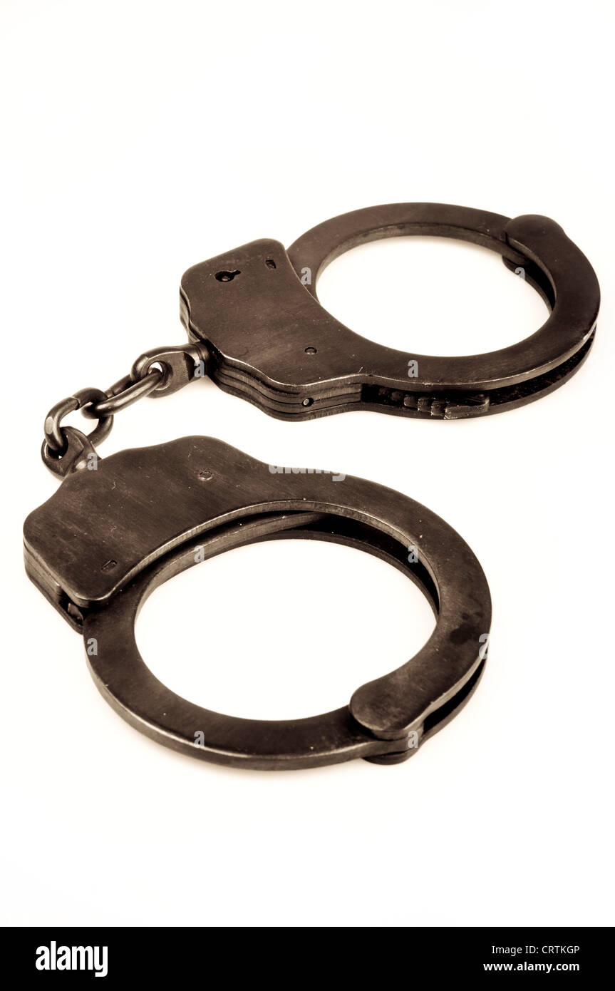 Handcuffs cutout hi-res stock photography and images - Alamy