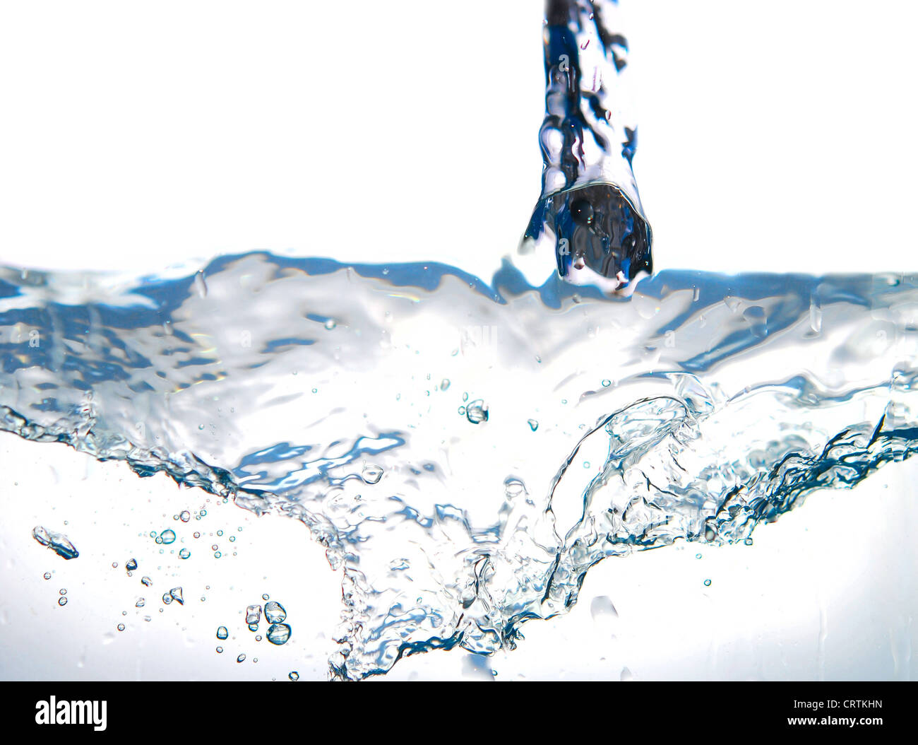 fresh water with bubbles Stock Photo - Alamy