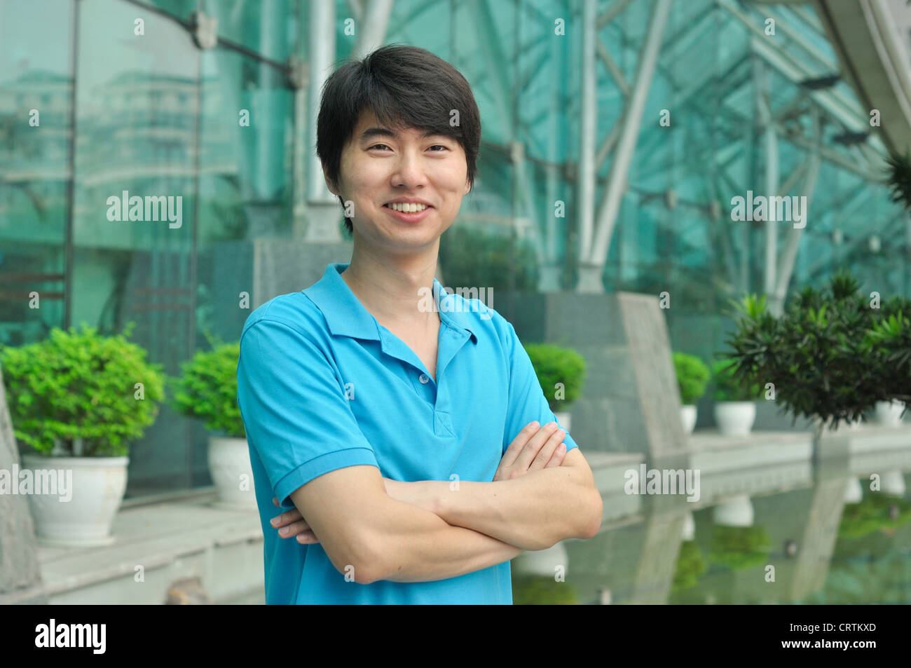 confident young chinese businessman Stock Photo - Alamy