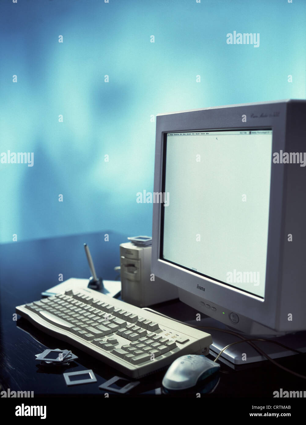 Work with computers for image processing Stock Photo - Alamy