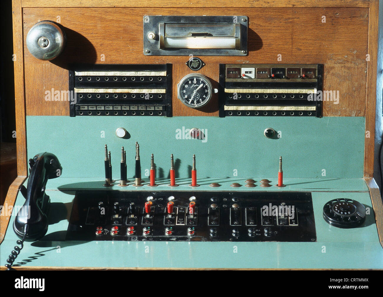 Antique Telephone System Stock Photo - Alamy