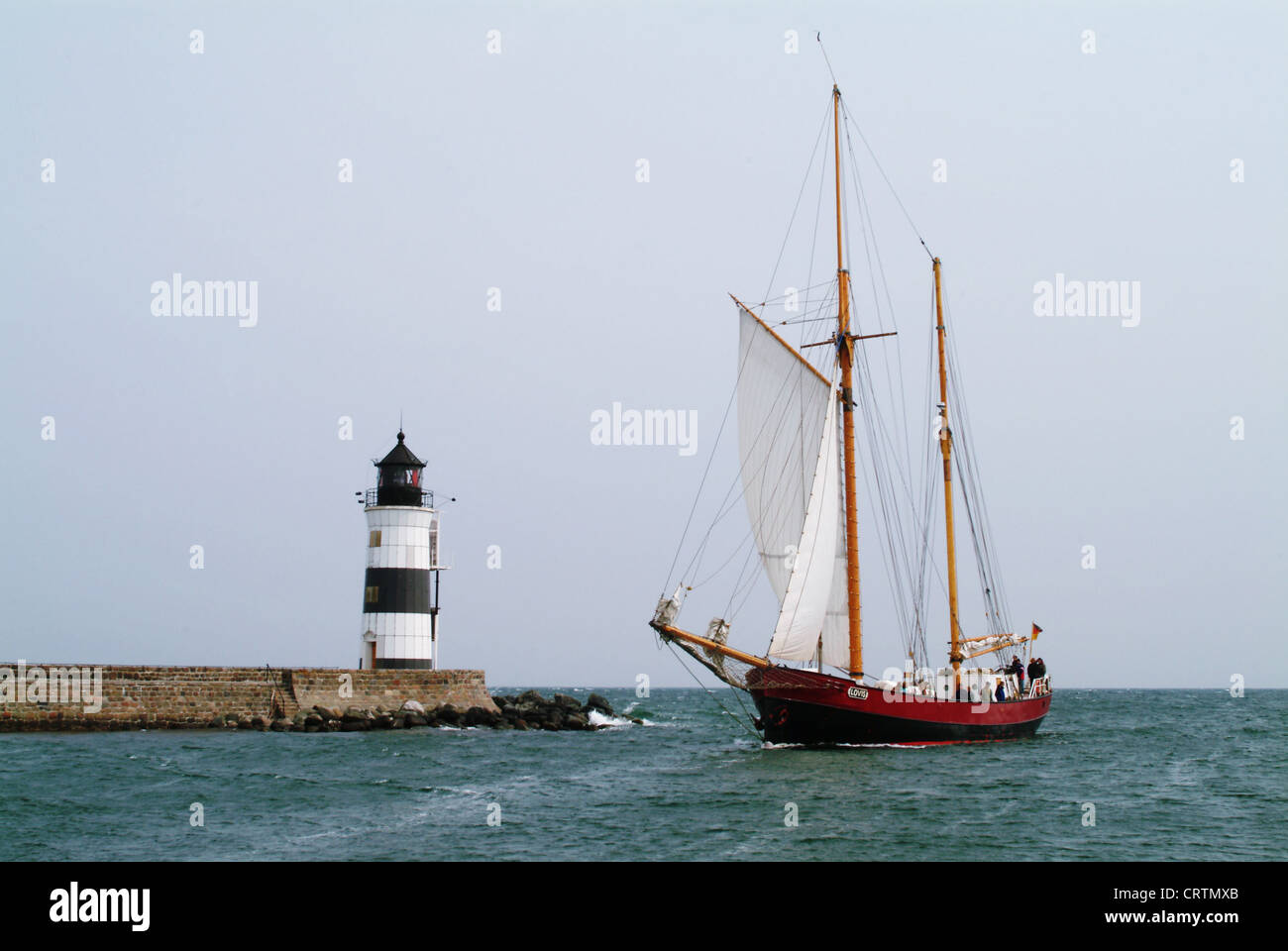 Sail happened Lighthouse Stock Photo - Alamy