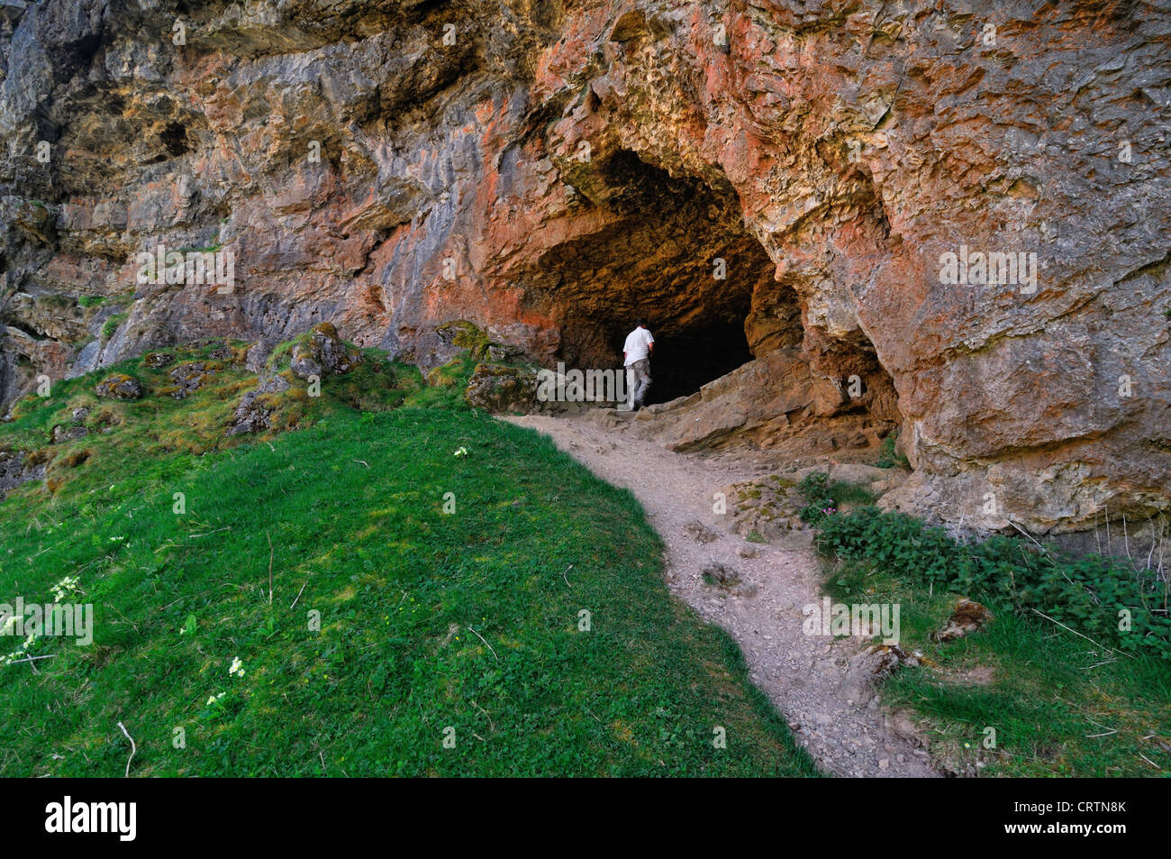 one of a series showing the walk from A837 to Inchnadamph Bone caves in ...