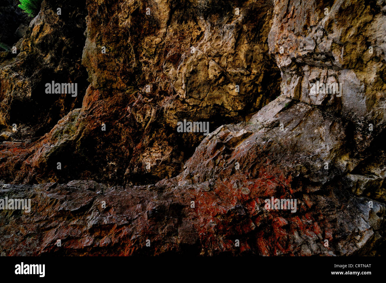 one of a series showing the walk from A837 to Inchnadamph Bone caves in ...