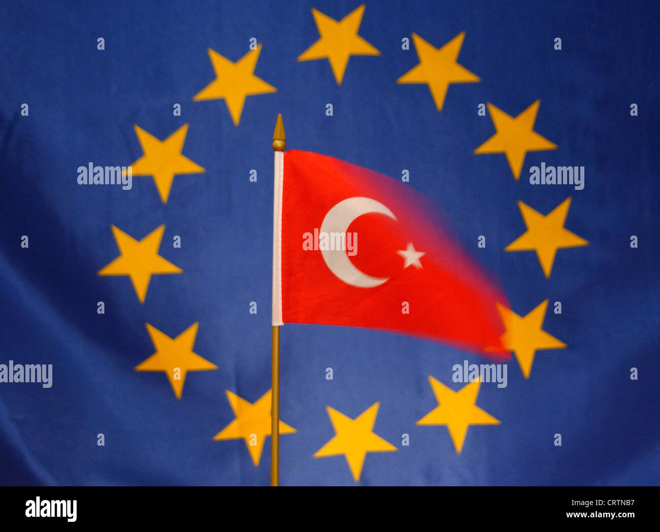 Symbol photo eu accession of turkey hi-res stock photography and images ...