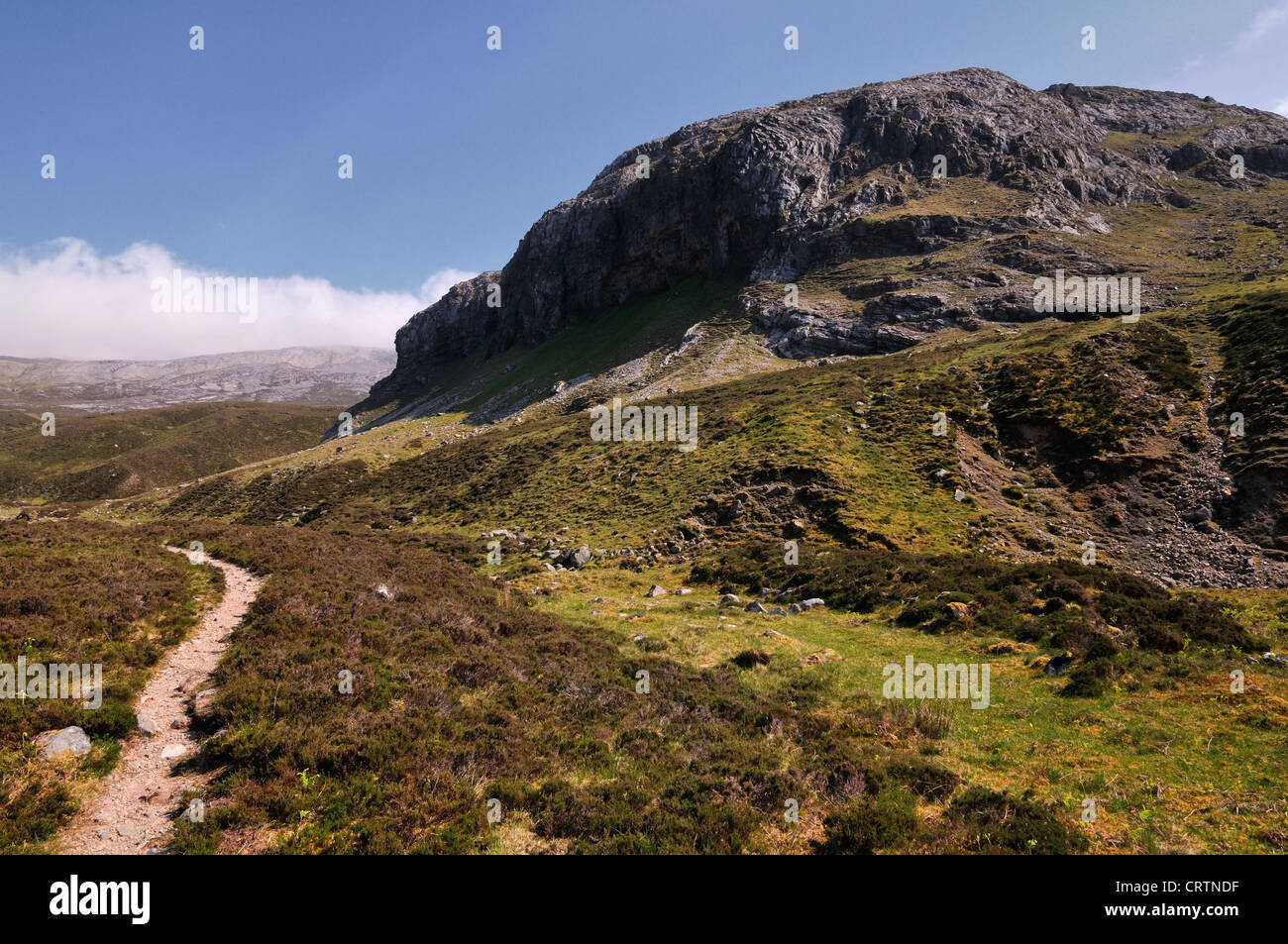 one of a series showing the walk from A837 to Inchnadamph Bone caves in ...