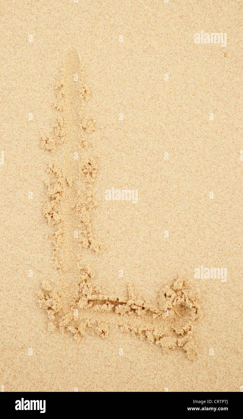 L typography font letter type hi-res stock photography and images - Alamy