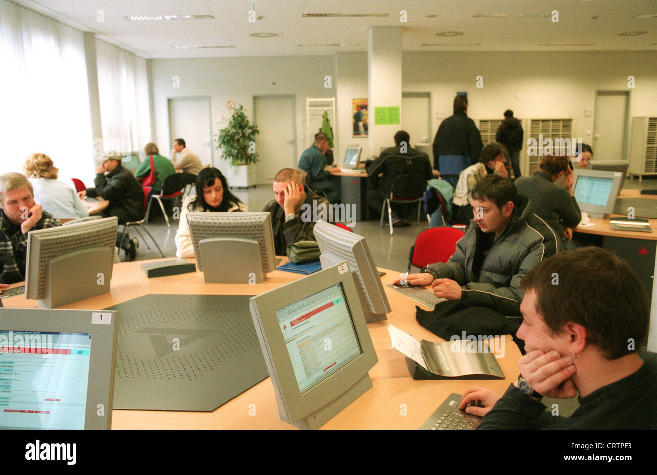 Benefit office berlin hi-res stock photography and images - Alamy