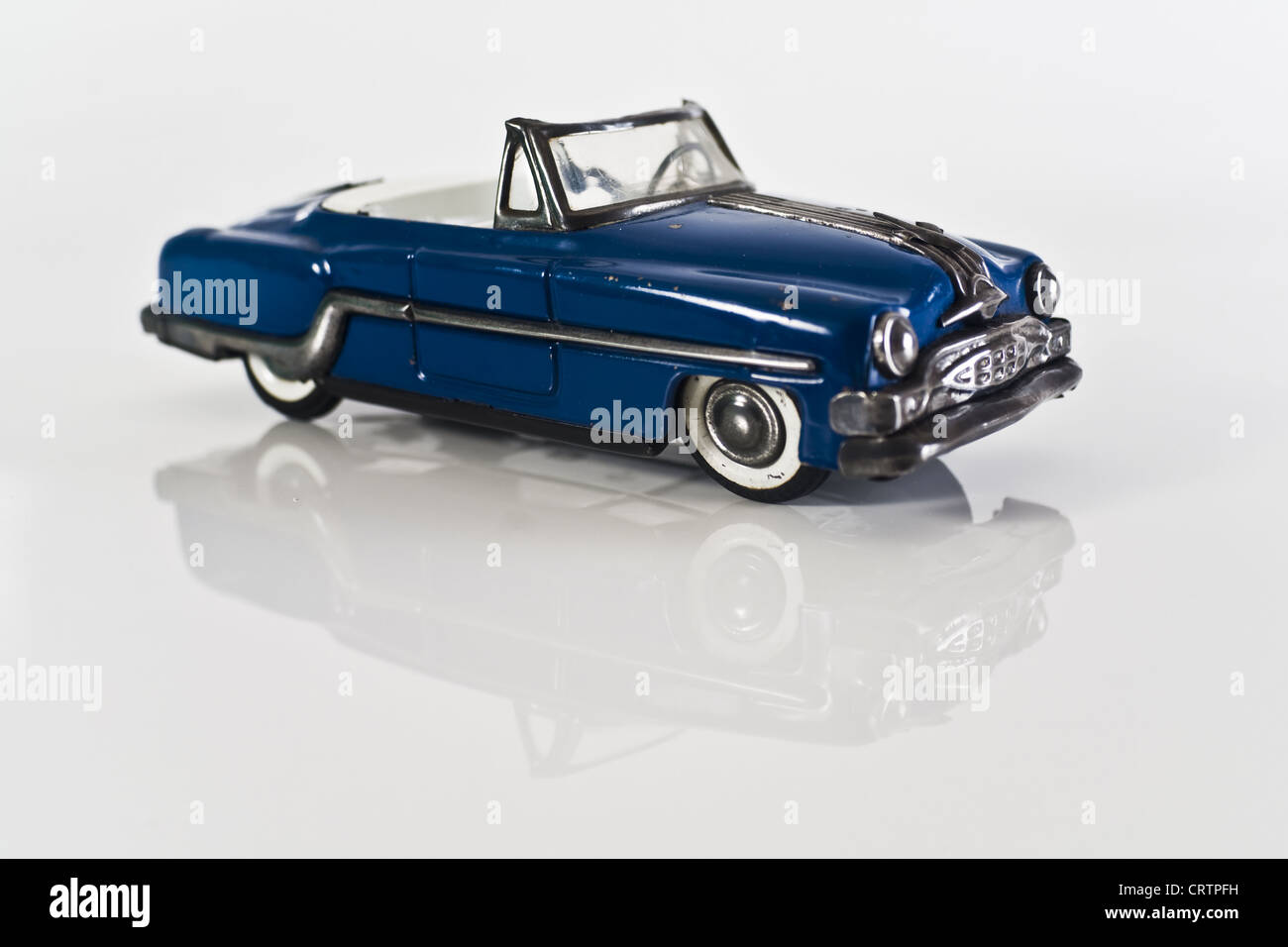 old tin toy model car Stock Photo - Alamy