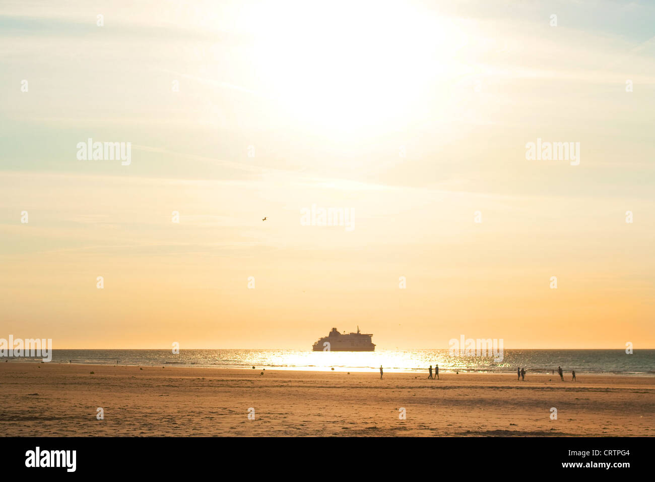 Ship at sea Stock Photo - Alamy