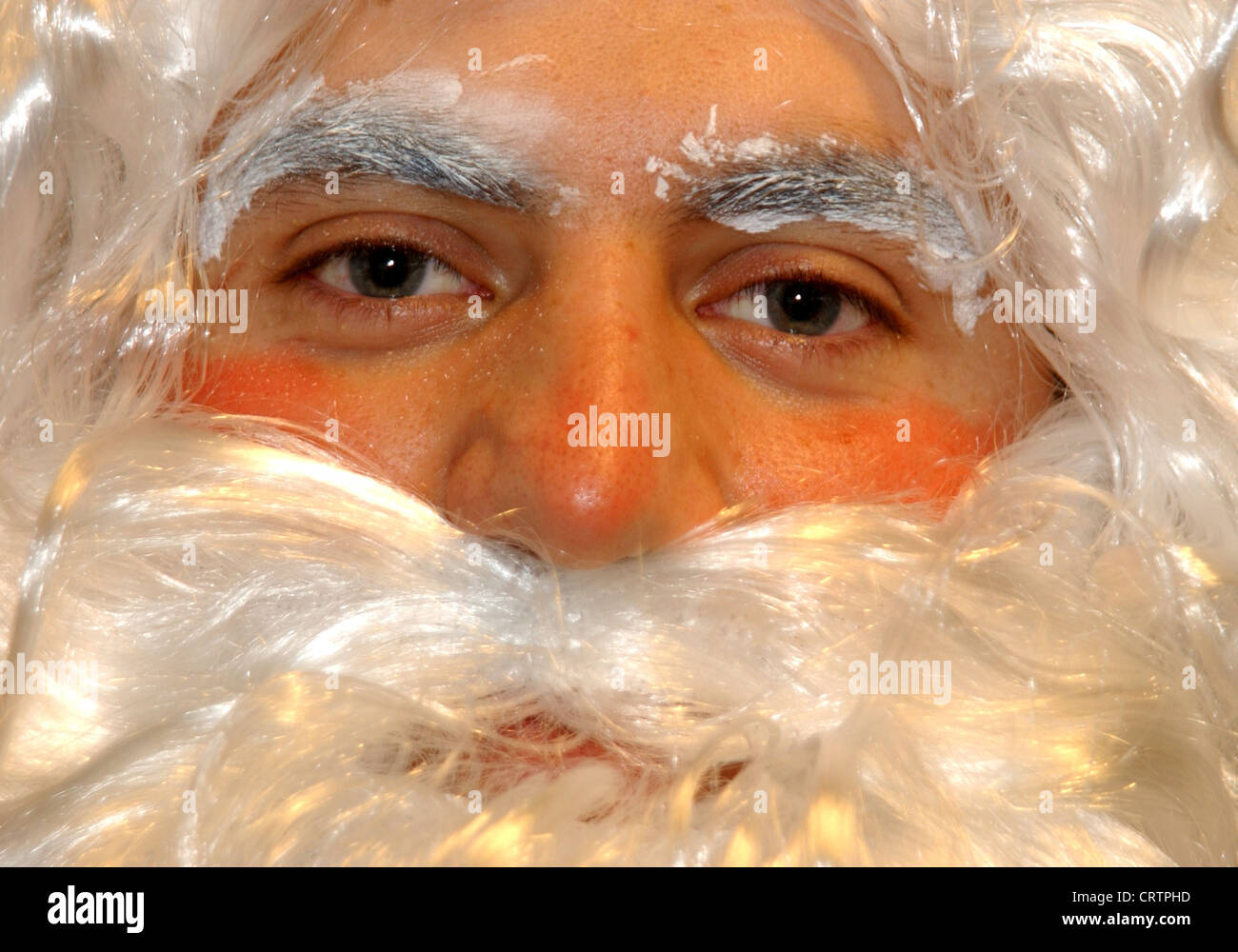 Portrait of Santa Claus Stock Photo - Alamy