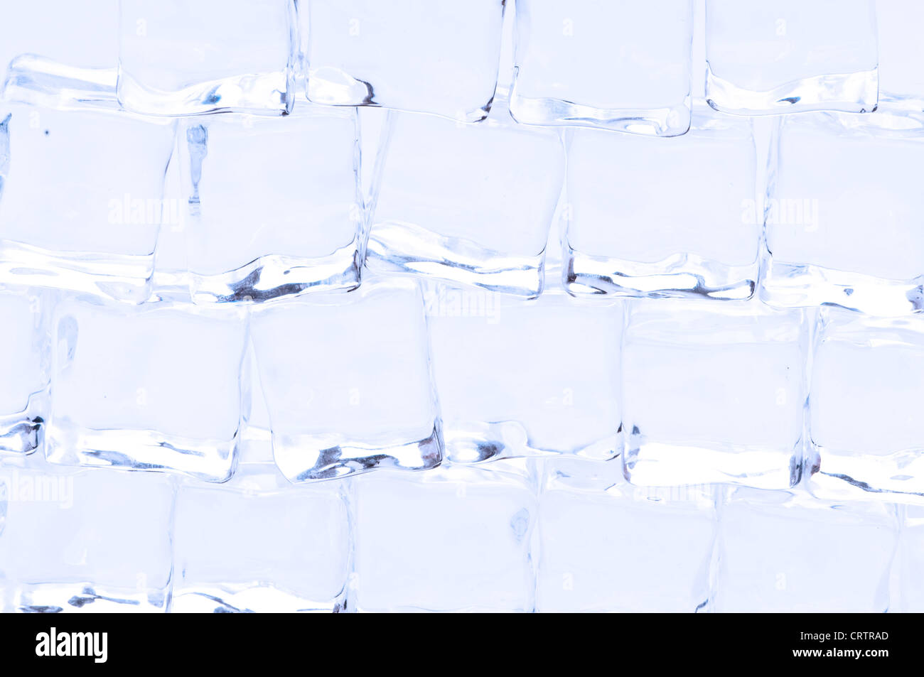 Wall made of many ice cubes Stock Photo - Alamy