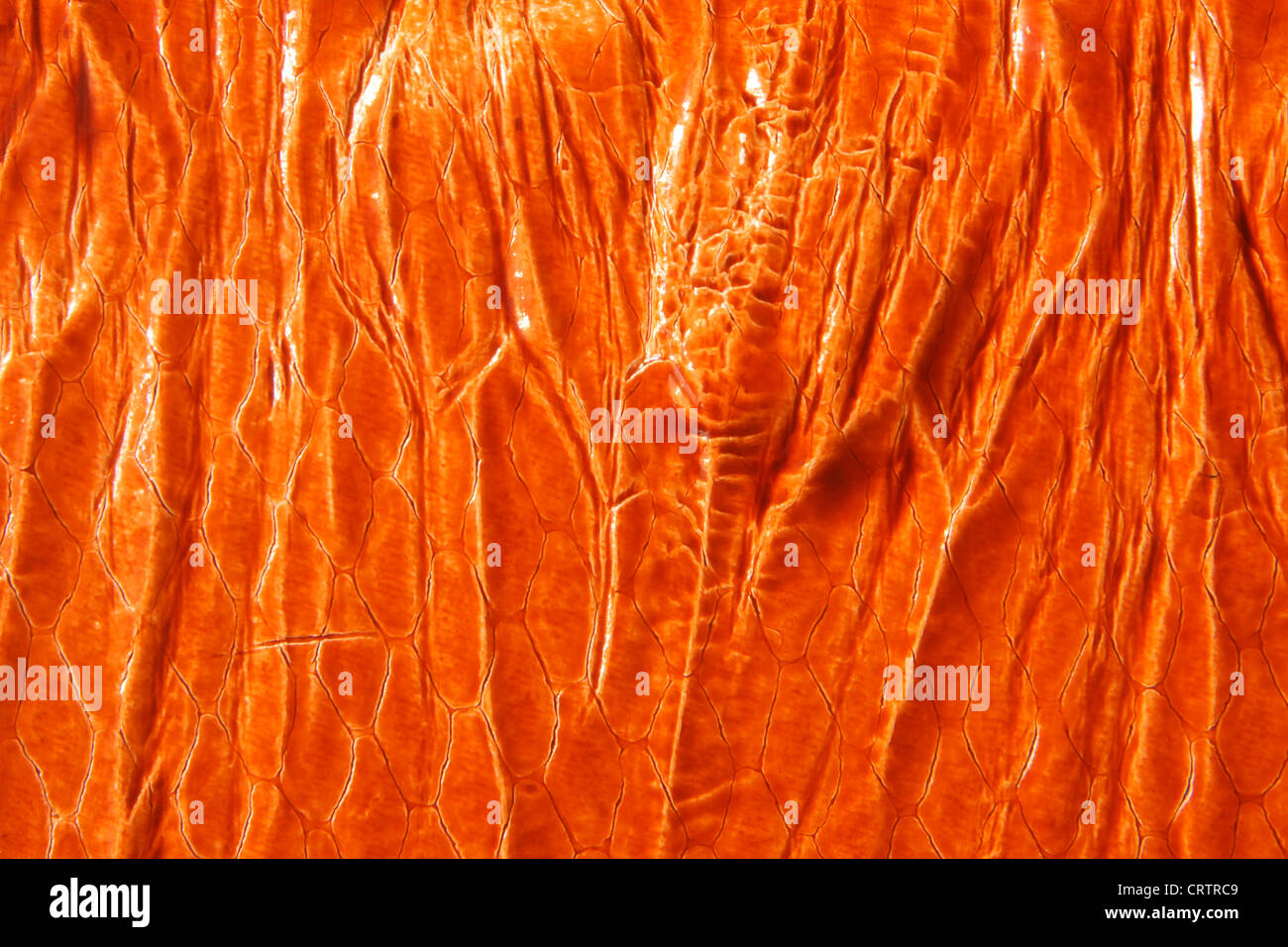 Natural orange leather Stock Photo - Alamy